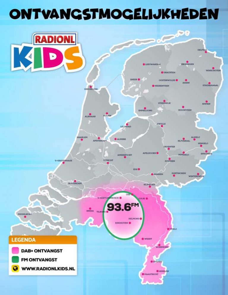 RADIONL start radiozender voor kinderen: RADIONL Kids